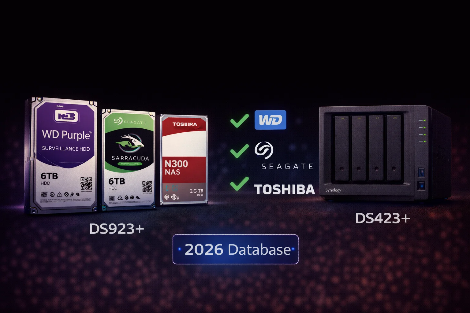 Synology Compatible Hard Drives: Full Database & Best Picks